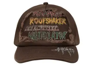 TRAVIS SCOTT Roofshaker Baseball Cap - Brown