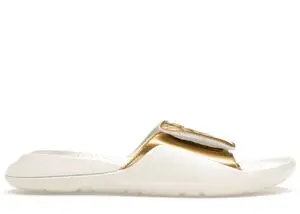 JORDAN Hydro Slides - Sail/metallic Gold
