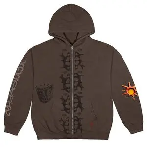 Travis Scott Zip Up Activewear For Men