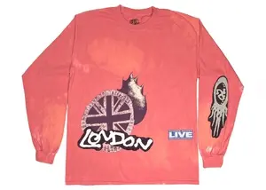 TRAVIS SCOTT O2 Live Tie Dye Long Sleeve T-shirt