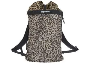 Supreme Mesh Backpack - Leopard