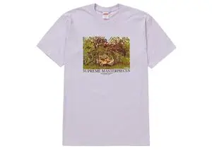 Supreme Masterpieces Tee Shirt - Light Purple