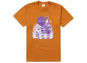 Supreme Mercenary Tee Shirt - Burnt Orange