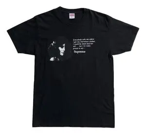 Supreme Mean Tee Shirt - Black