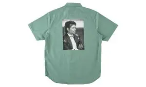 Supreme Michael Jackson Short Sleeve Work Shirt