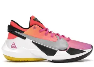 Nike Zoom Freak 2 Sneakers - Bright Crimson/fire Pink/white