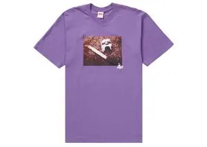 Supreme Mf Doom Tee Shirt Dusty Purple