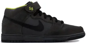 Nike Dunk Mid Sneakers - Midnight Fog/black