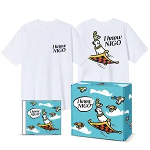 I KNOW NIGO T-shirt And Cd Box Set 3 - White