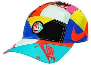 Nike X Atmos Nrg Aw84 Hat - Blue/black/flash Crimson