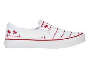 IN-N-OUT Printed Sneakers - White/red/white