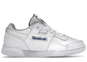 REEBOK Workout Plus Sneakers - White/royal