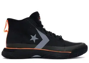 CONVERSE Star Series Bb Tinker Hatfield Sneakers - Black/silver/bold Mandarin
