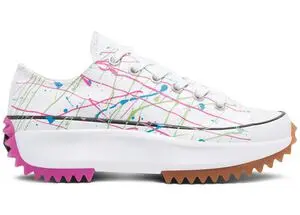 CONVERSE Run Star Hike Ox Paint Splatter Sneakers