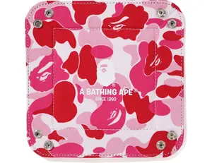 A BATHING APE Abc Tray - Camo Pink