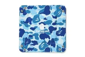 A BATHING APE Abc Tray - Blue Camo
