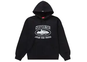 Supreme Corteiz Rules The World Hoodie - Black