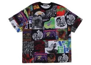 A BATHING APE Album Monogram Tee Shirt - Multicolor