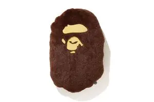 A BATHING APE Ape Head Cushion - Brown