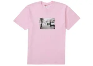 Supreme Crew 96 Tee Shirt - Light Pink