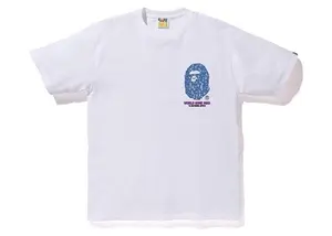A BATHING APE City Hong Kong Milo Tee Shirt - White