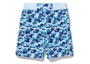 A BATHING APE Abc Camo Sweat Shorts