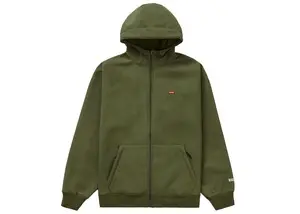 Supreme Windstopper Zip Up Hooded Sweatshirt - Dark Olive