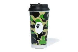 A BATHING APE Abc Camo Tumbler - Green