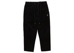 Bape Black Wash Pants For Men