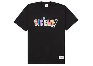 Supreme Wtaps Sic'em! Tee Shirt - Black