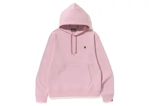 A BATHING APE Ape Head One Point Relaxed Fit Pullover Hoodie - Pink