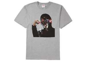 Supreme Creeper Tee Shirt - Heather Grey