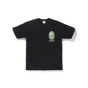 A BATHING APE City Tokyo Big Ape Head Tee Shirt - Black