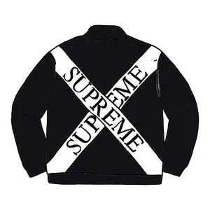 Supreme Cross Half Zip Sweatshirt
