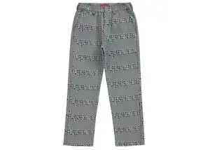 Supreme Houndstooth Work Pant - Black Houndstooth