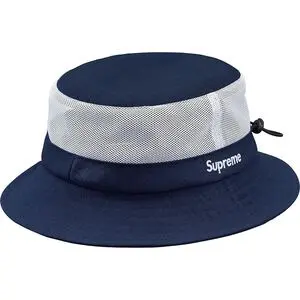 Supreme Cordura Mesh Crusher Hat - Navy Blue