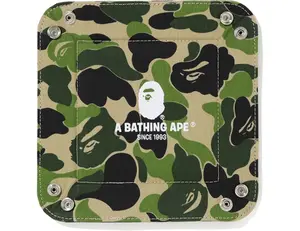 A BATHING APE Abc Tray - Camo Green