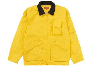 Supreme Cotton Utility Jacket - Sulfur
