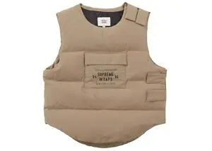 Supreme Wtaps Tactical Down Vest - Tan