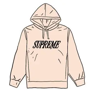 Supreme Crossover Hooded Sweatshirt - Natural