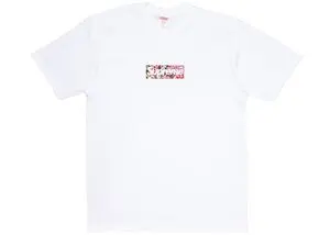 Supreme Takashi Murakami Covid19 Relief Box Logo Tee Shirt - White