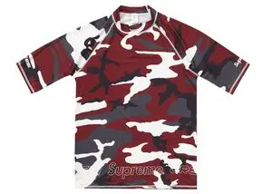 Supreme Rash Guard - Red Camo