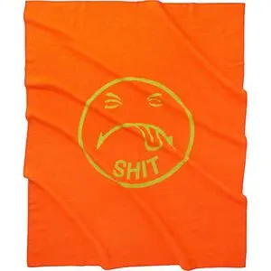 Supreme Woolrich Wool Throw Blanket - Orange