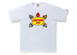 A BATHING APE Classic Milo Shark #1 Tee Shirt - White