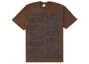 Supreme Wombat Tee Shirt - Brown