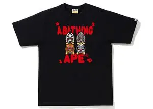 A BATHING APE Classic Milo Shark #2 Tee Shirt - Black