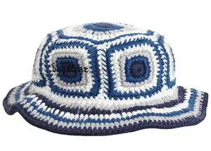 Supreme Crochet Crusher Hat - Blue