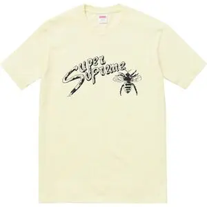 Supreme Wilfred Limonius Super Tee Shirt - Pale Yellow