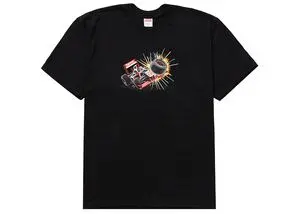 Supreme Crash Tee Shirt - Black