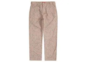 Supreme Work Pant - Khaki Floral Cards